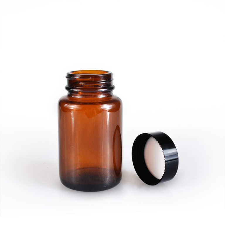 Supplement bottles wholesale glass pill bottle | custom glass bottles