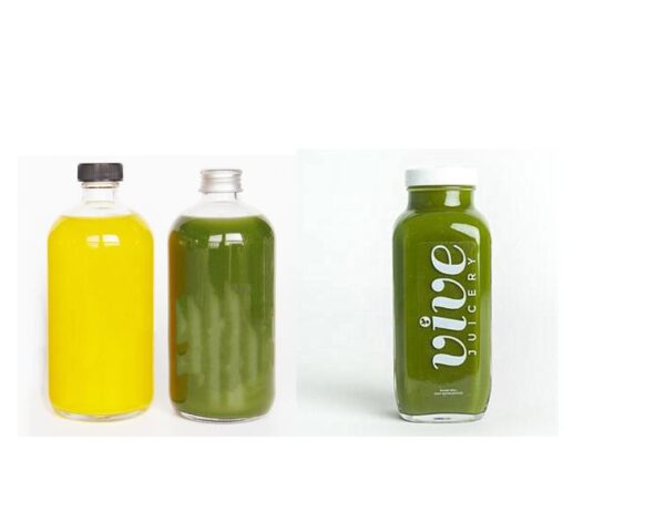 How to create custom glass juice bottles for juicing brands